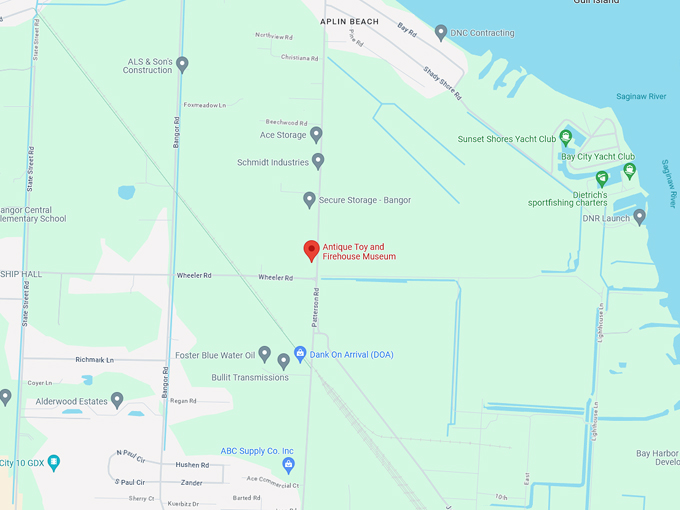 Antique Toy and Fire Truck Museum 10 map