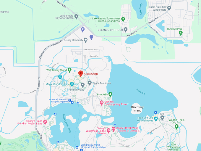 ariels grotto 10 map