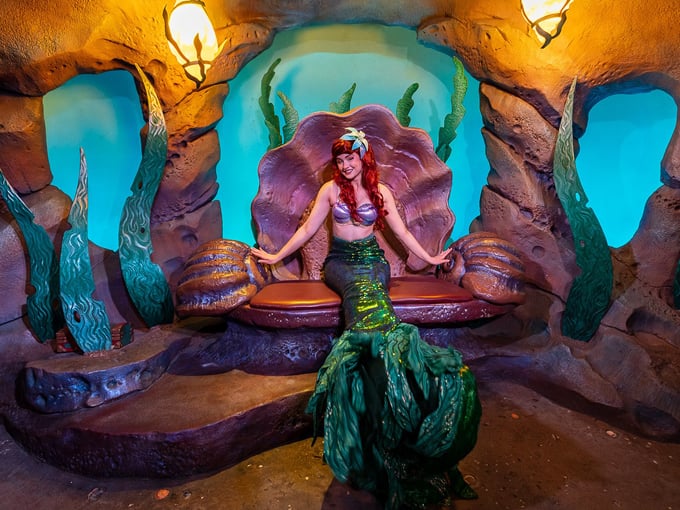 Ariel's Grotto Fantasyland Magic Kingdom (Lake Buena Vista)