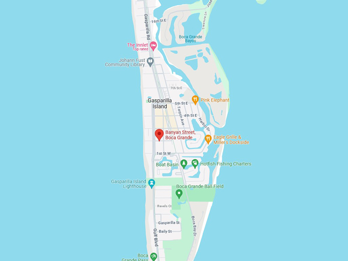 banyan street 10 map