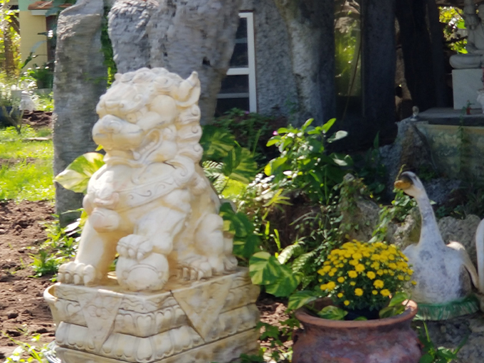 Bizarre Yard Sculpture in Kathleen 8
