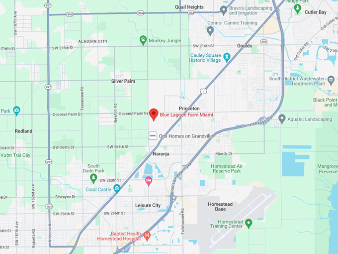 blue lagoon farm 10 map