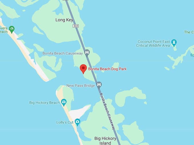 bonita beach dog park 10 map
