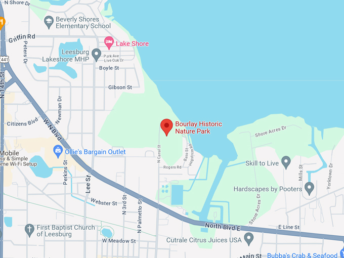 bourlay historic nature park 10 map