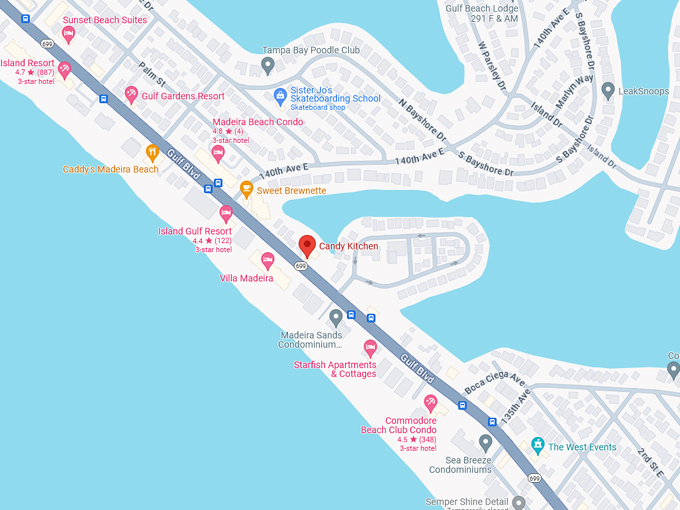 candy kitchen 10 map