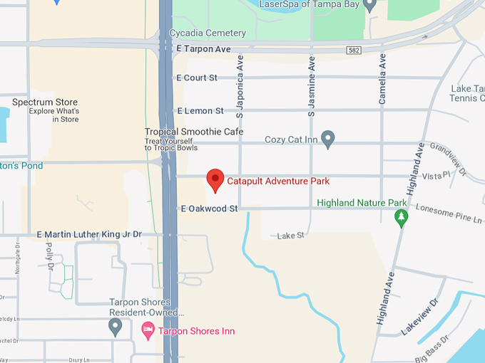 catapult adventure park 10 map