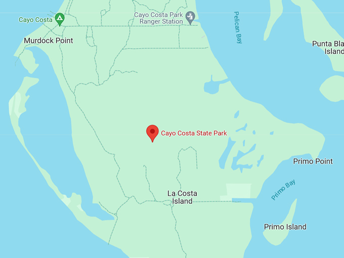cayo costa state park 10 map