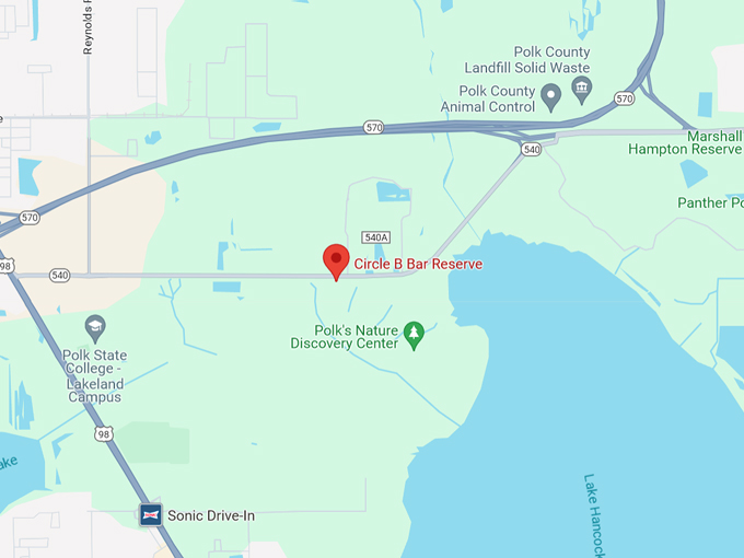 circle b bar reserve trail 10 map