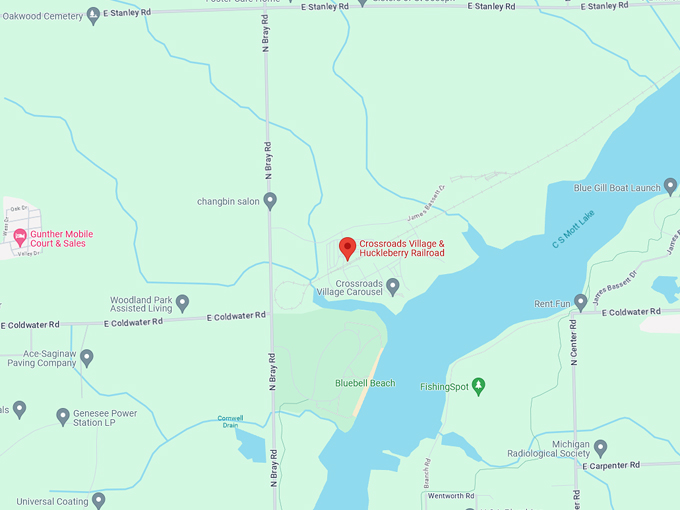 Crossroads Village & Huckleberry Railroad 10 map