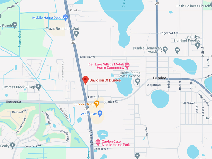 Davidson of Dundee Candy Factory 10 map