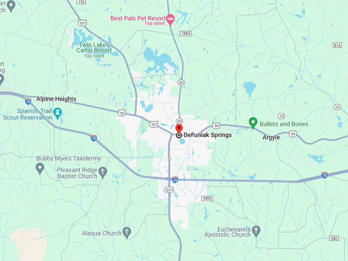 defuniak springs map
