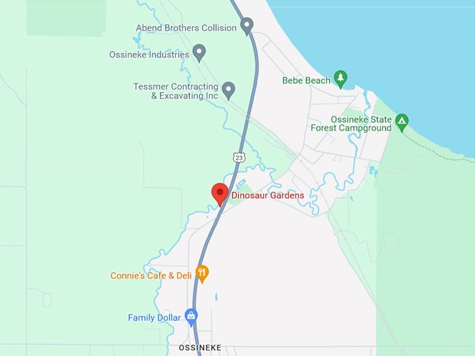 Dinosaur Gardens 10 Map