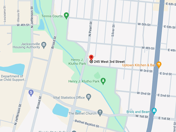 Dr. Horace Drew Mansion 10 map