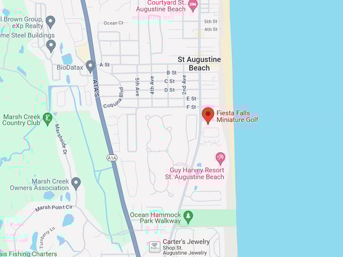 fiesta falls miniature golf 10 map