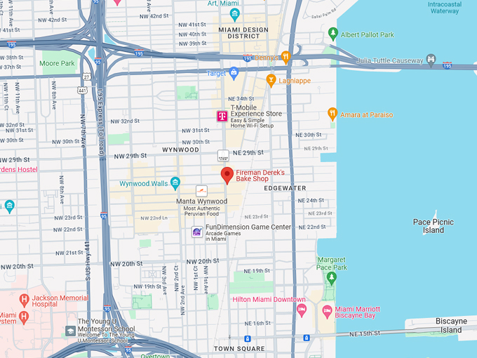 Fireman Derek's Bake Shop 10 map 1