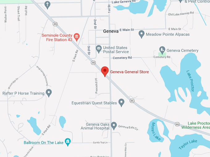 Geneva General Store 10 Map