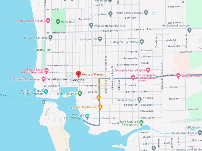 House of Flavors Restaurant map