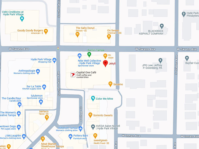 Jekyll Hyde Park 10 map