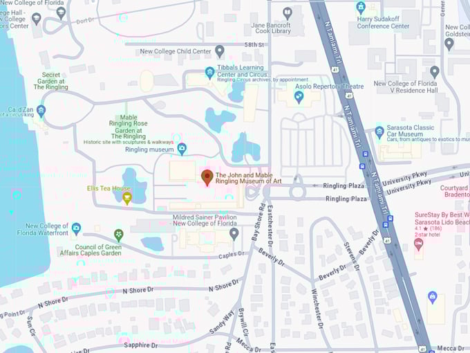 john and mable ringling museum of art 10 map