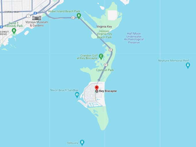 key biscayne 10 map