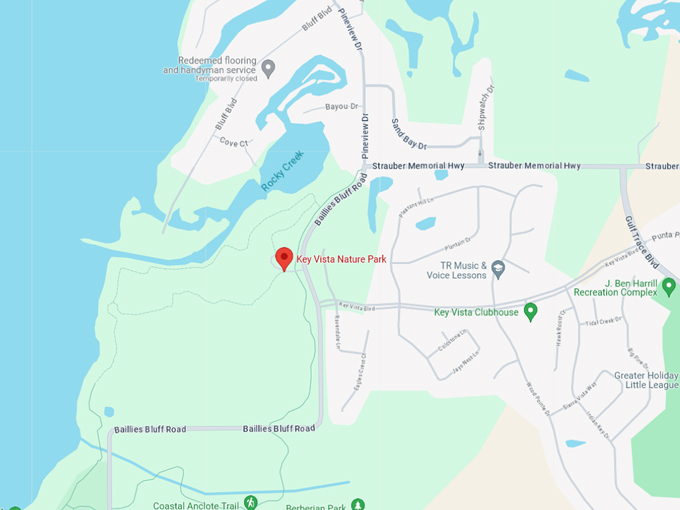 key vista nature park 10 map
