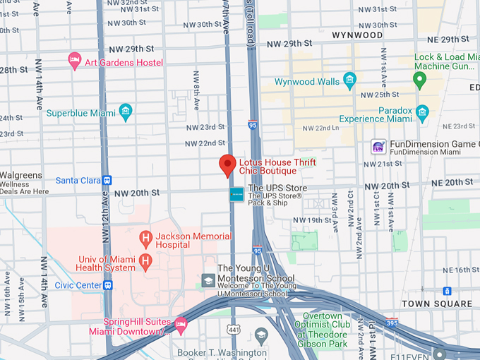 lotus house thrift chic boutique 10 map