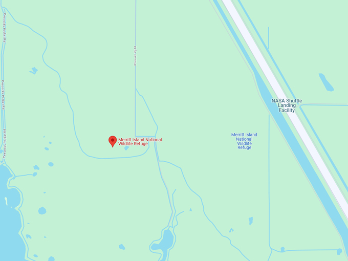 merritt island national wildlife refuge 10 map