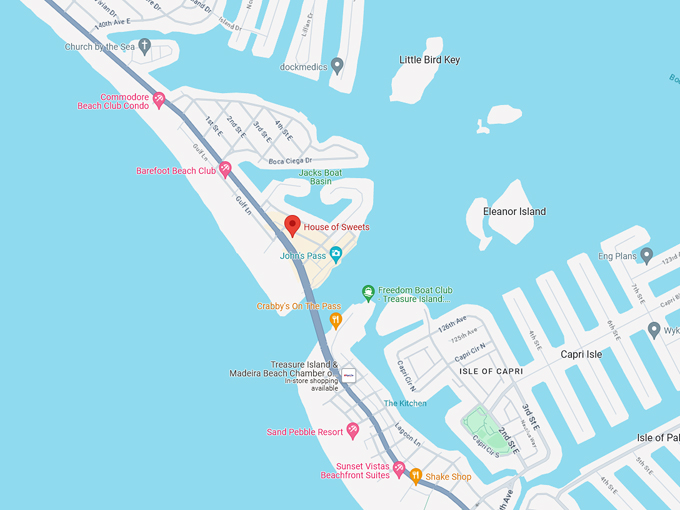 Meyer&rsquo;s House of Sweets 10 map