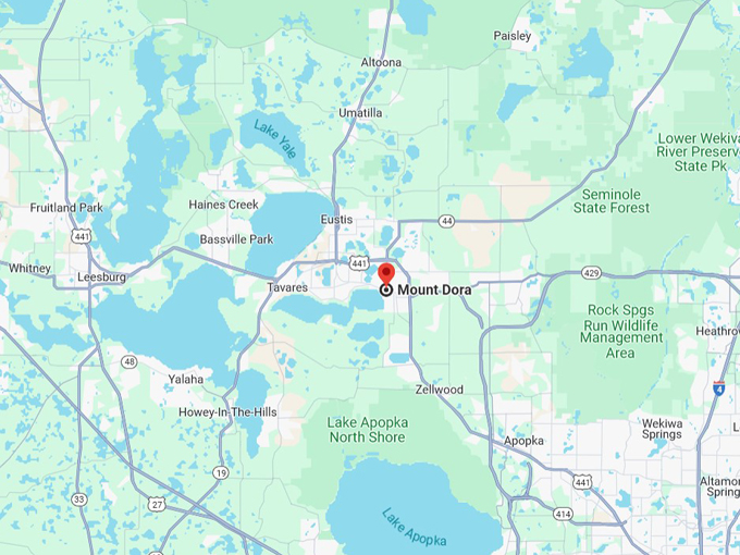 mount dora 10 map