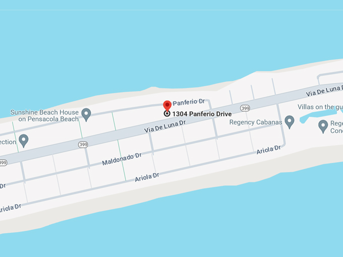 Pensacola Futuro House 10 Map