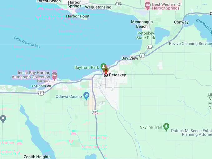 Petoskey 10 Map