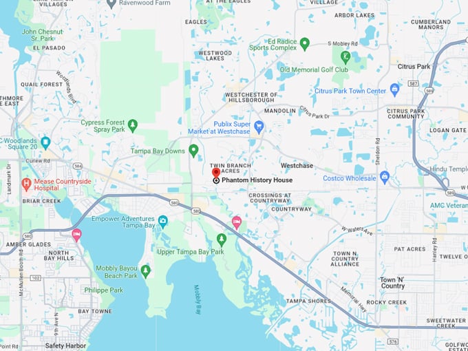 Phantom History House 10 map