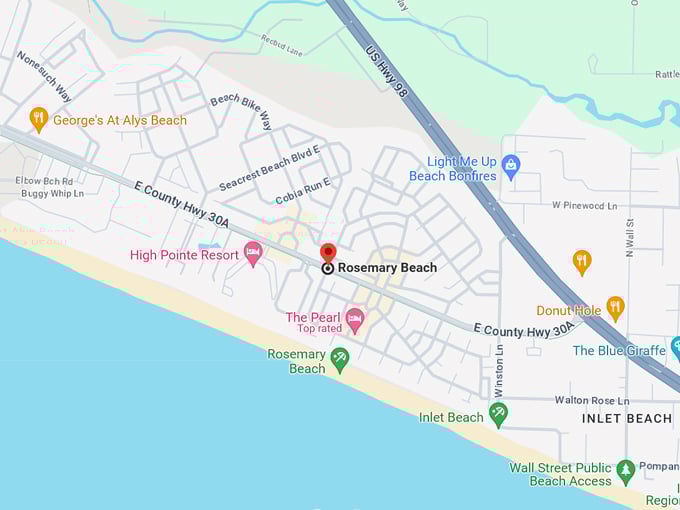 rosemary beach 10 map