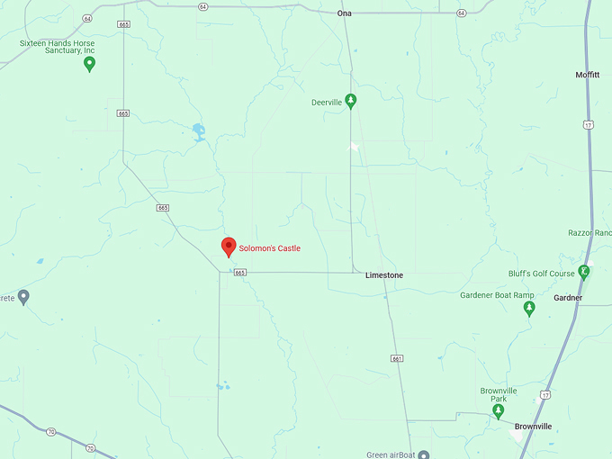 Solomon's Castle 10 map