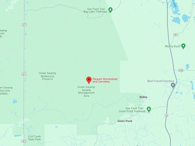 Stewart Homestead and Cemetery 10 map