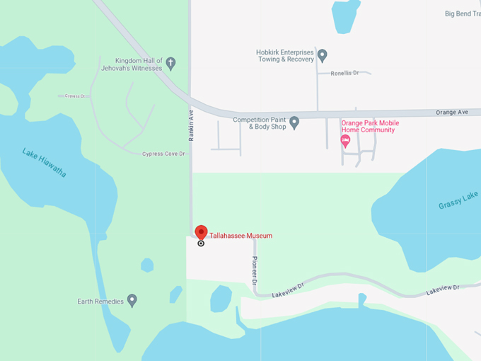 tallahassee museum 10 map