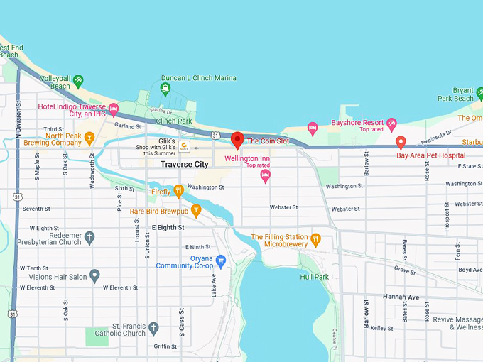 The Coin Slot 10 map