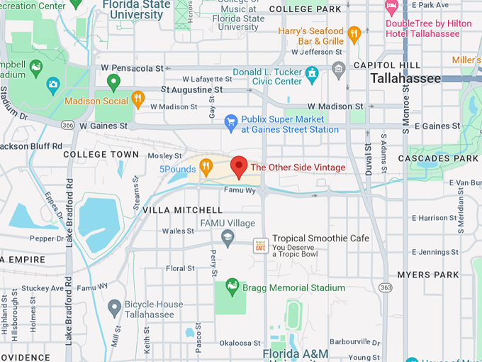 The Other Side Vintage 10 map