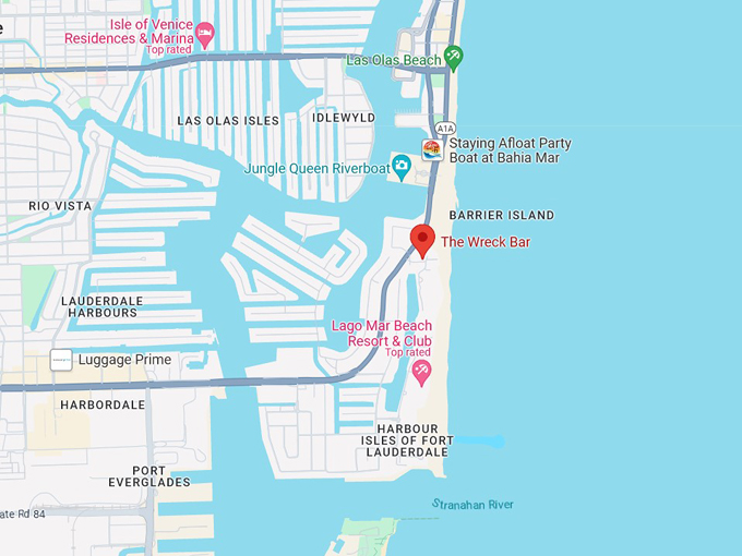 the wreck bar 10 map