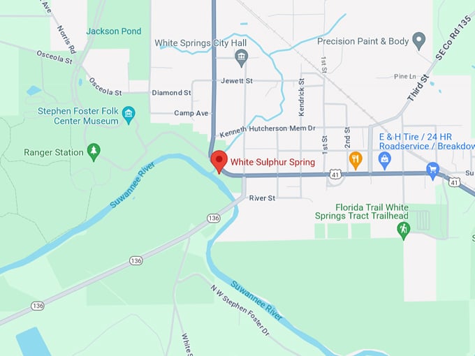 white sulphur springs 10 map