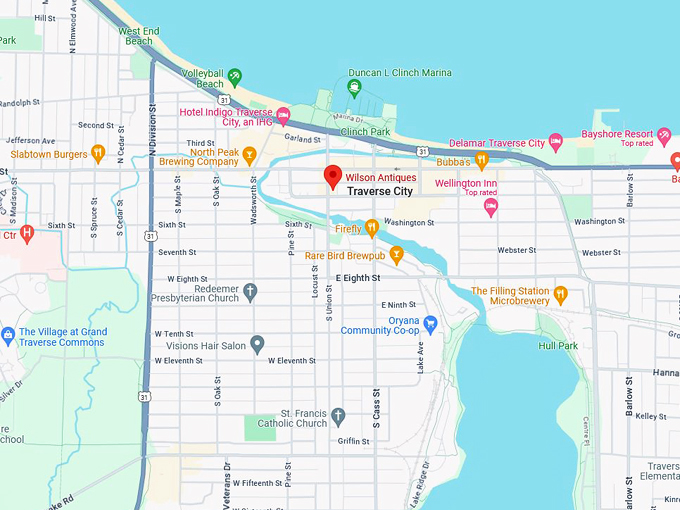 Wilson Antiques 10 map