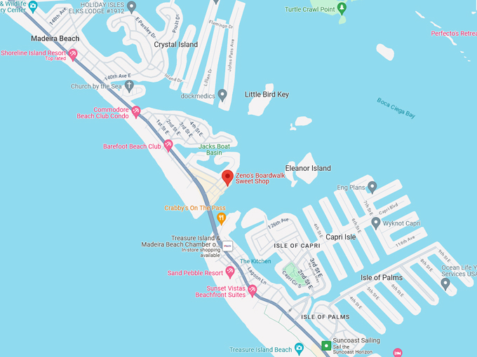 zenos boardwalk sweet shop 10 map