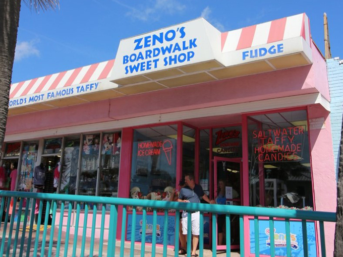zenos boardwalk sweet shop daytona beach