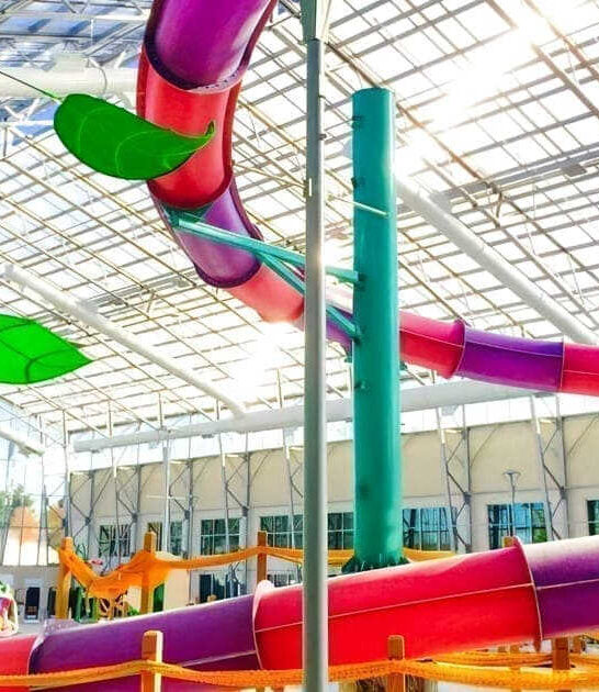 massive waterpark slide michigan ftr