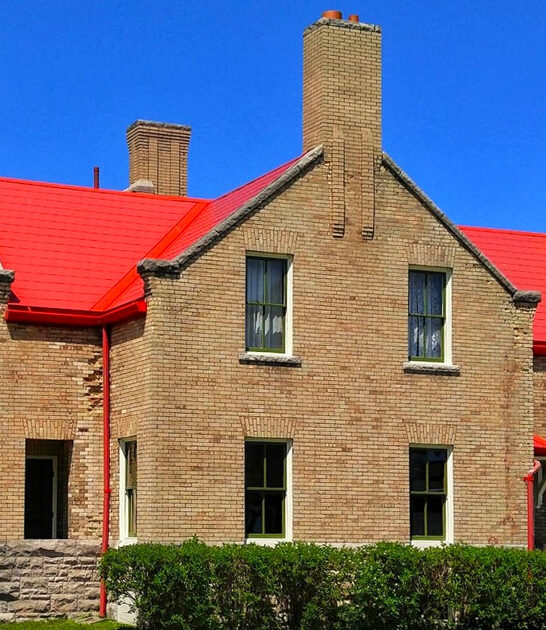 picturesque lighthouse michigan ftr