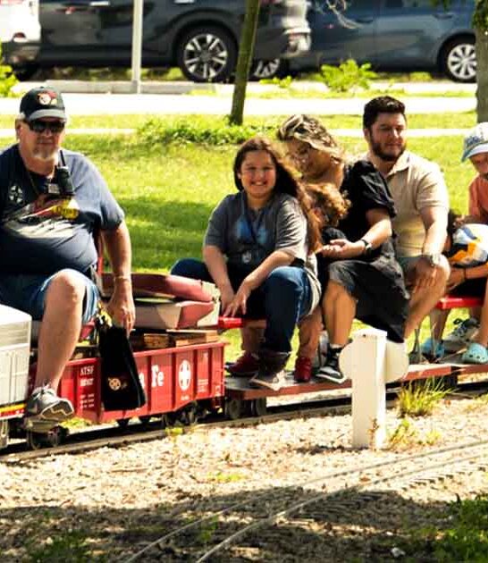whimsical miniature train florida ftr