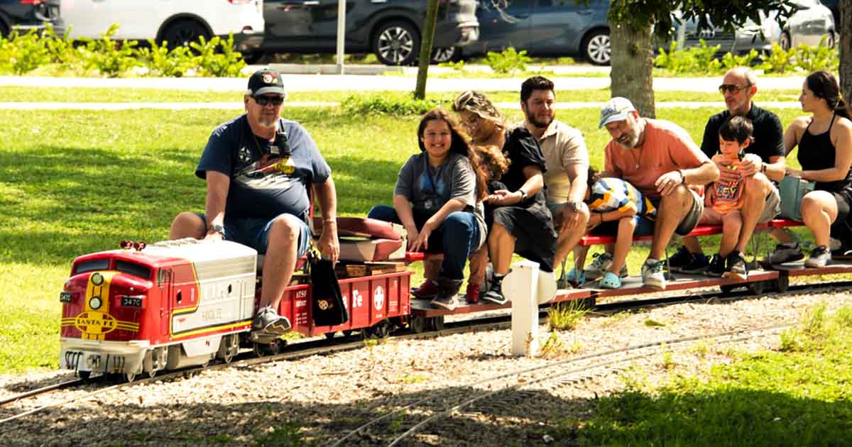 The Whole Family Will Love The Whimsical Miniature Train Rides At This ...