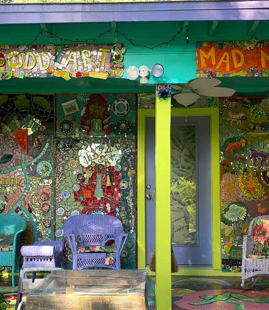 whimsical mosaic house florida ftr