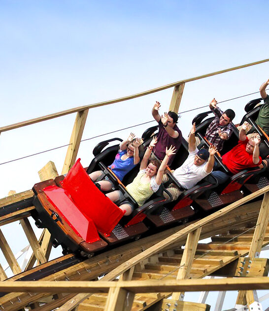 wooden roller coaster florida ftr