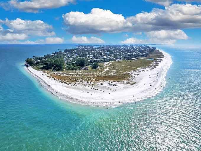 Bean Point: Where two bodies of water perform their daily dance, creating a peninsula paradise that feels like Florida's best-kept secret.